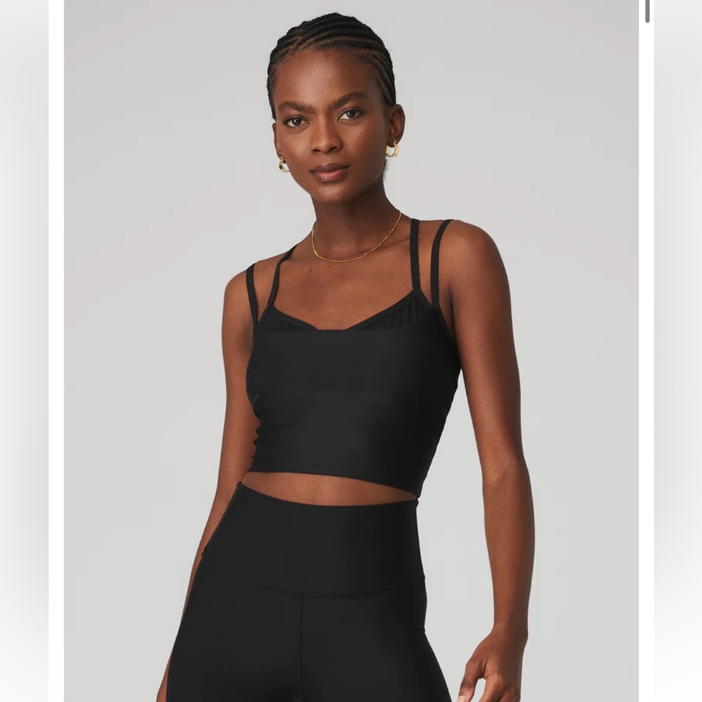 Alo Yoga Airlift Double Check Bra Tank - Gem